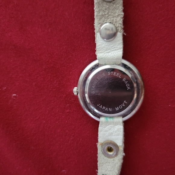Accessories | Leather Wrap Around Watch With Bling | Poshmark